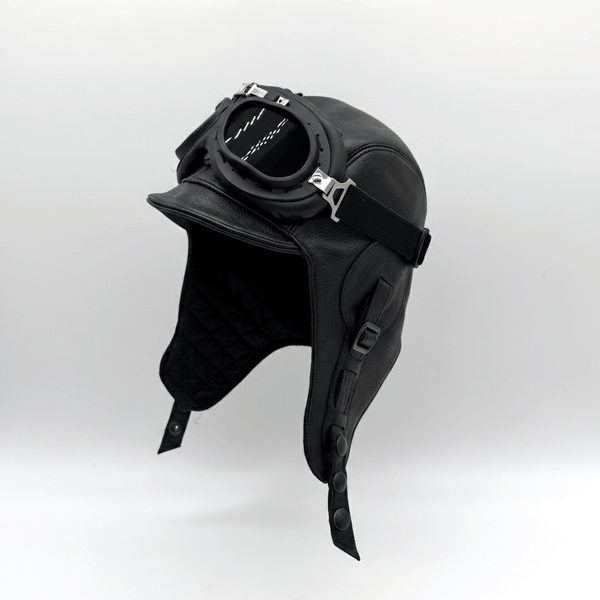 Women's Leather Aviator Hats & Caps | Pilot Style Helmets