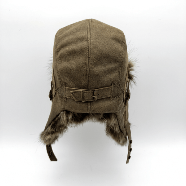 Men's Fur Aviator Hat - Cote Cuir