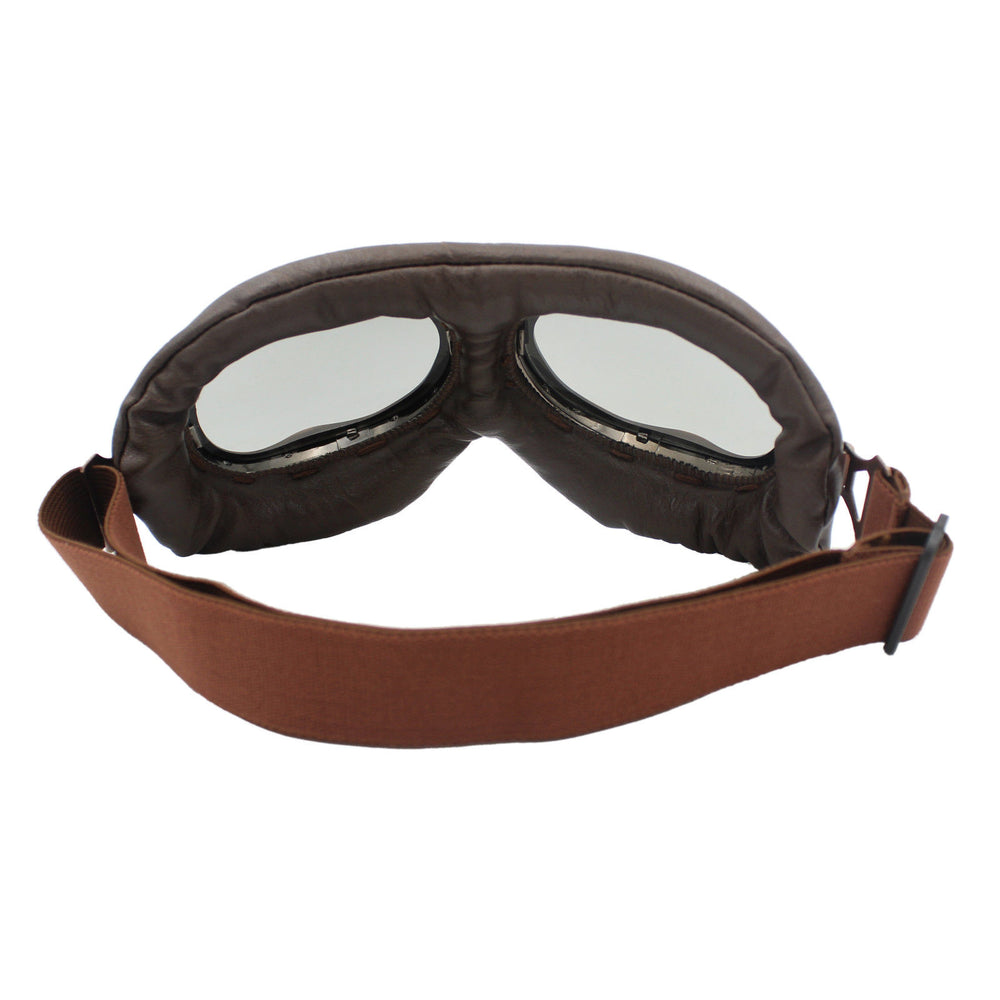 Vintage Aviator Pilot Goggles | Retro Motorcycle Goggles